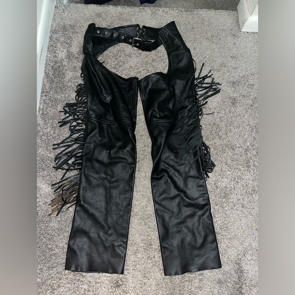 All American | Pants & Jumpsuits | All American Pure Leather Authentic Cowboy Chaps | Poshmark